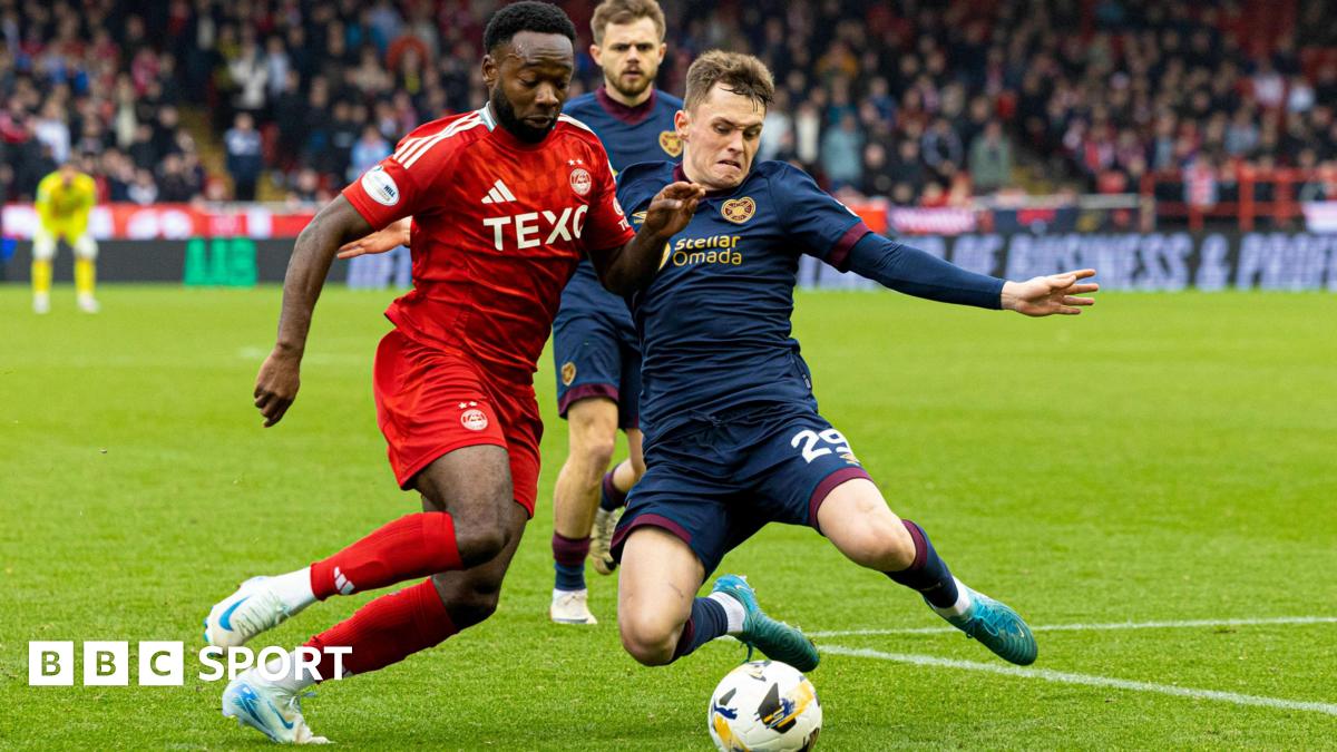 Aberdeen 3-2 Hearts: Key stats - BBC Sport
