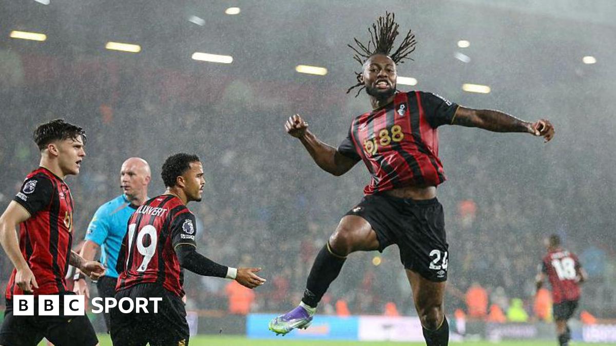 Bournemouth 3-1 Fulham: Antoine Semenyo scores twice as Cherries come ...