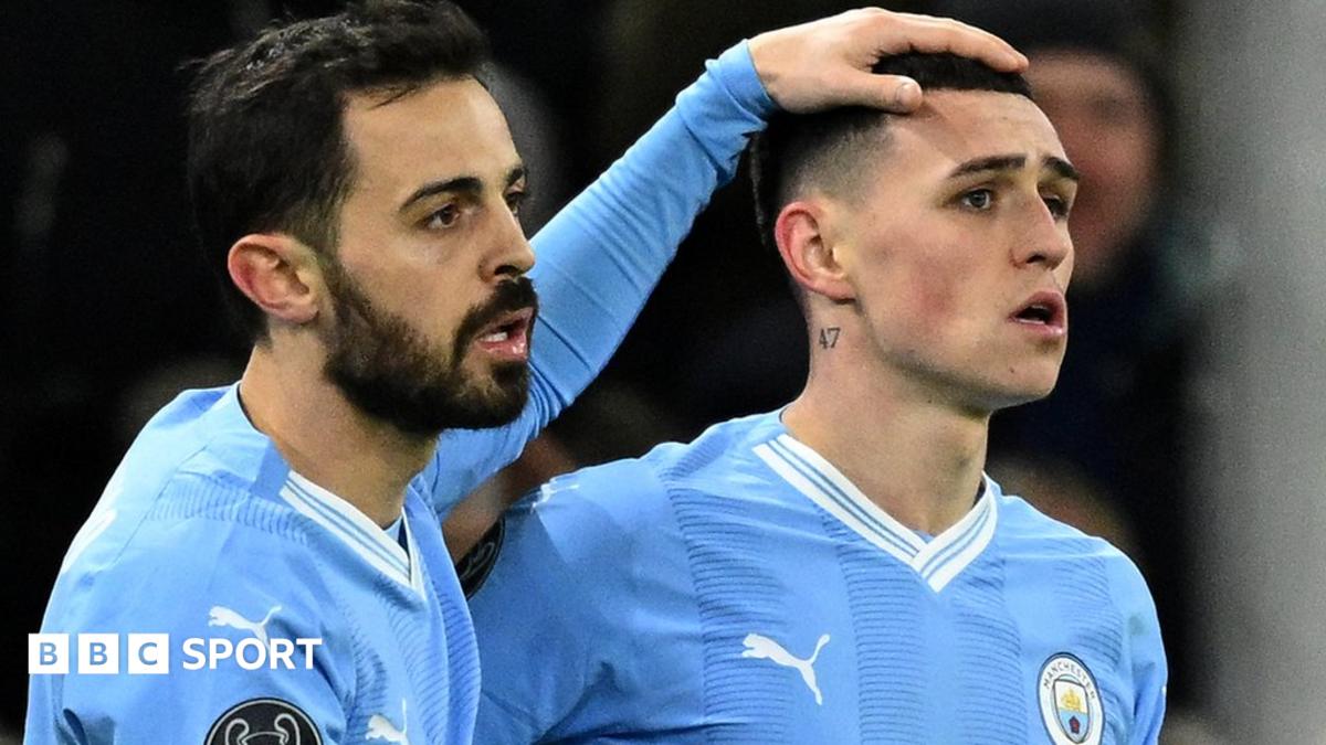 Man City 3-2 RB Leipzig: Champions come from two down to win Group G ...