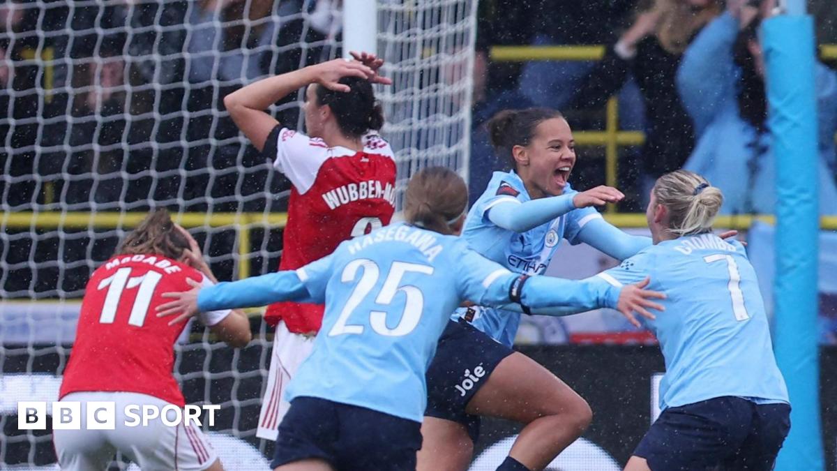 Manchester City 3-2 Arsenal: Iman Beney scores late winner as City go ...