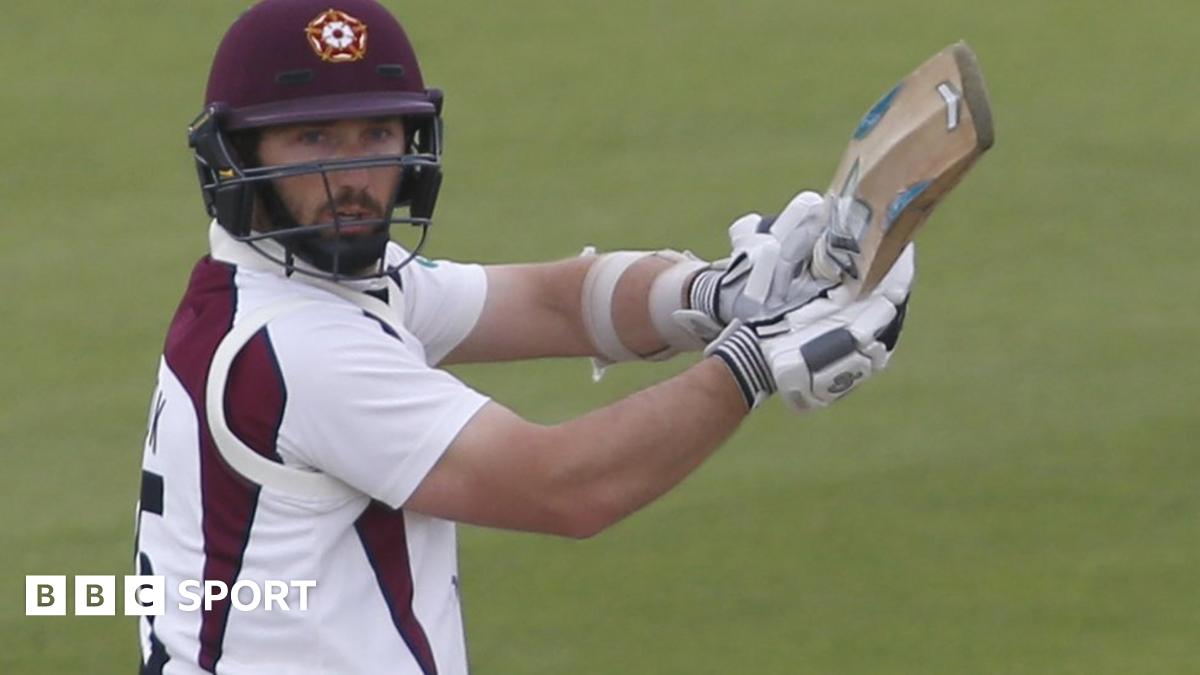 County Championship: Rob Newton & Steven Crook tons secure Northants ...