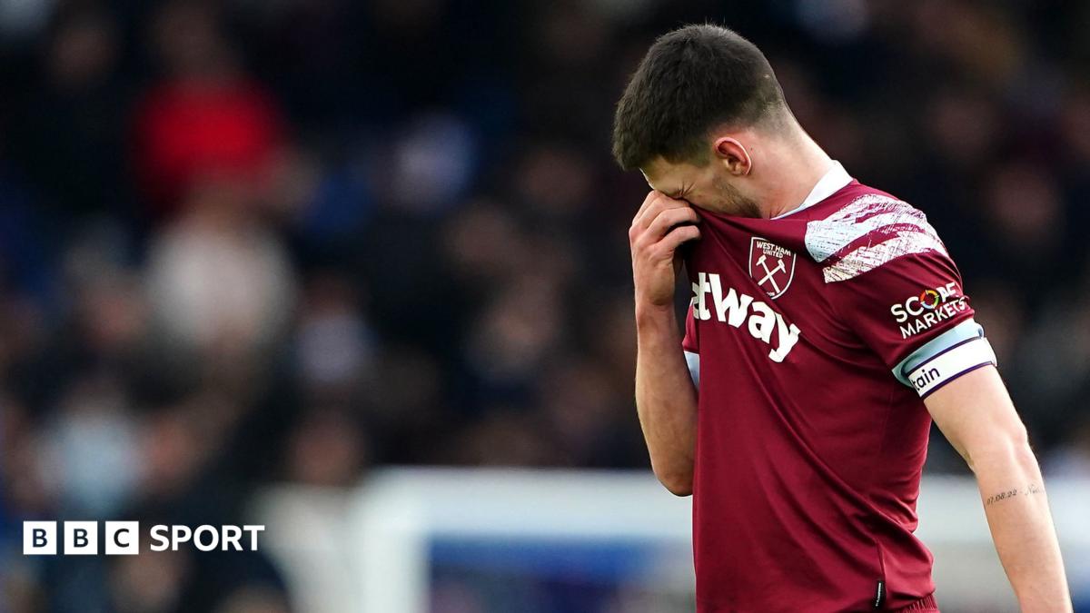 Brighton 4-0 West Ham: Declan Rice says defeat was 'demoralising' for ...