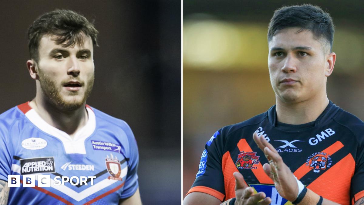 Jake Bibby & Mitch Clark: Wigan Warriors to sign Castleford prop ...