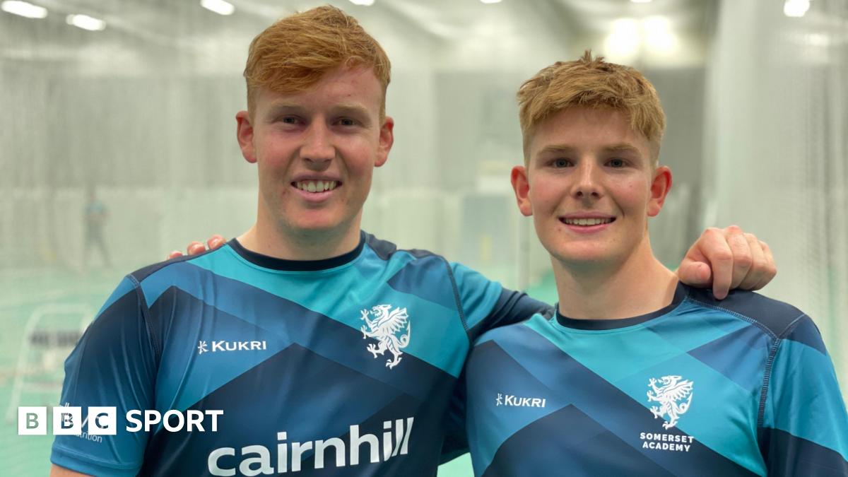 Rew brothers: Somerset's James and Thomas Rew 'dream' of playing ...