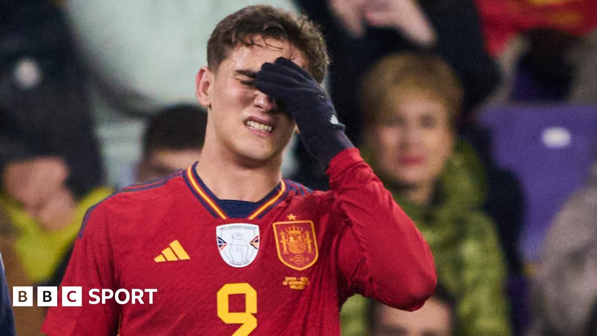 Spain 3-1 Georgia: Barcelona's Gavi suffers serious knee injury in Euro ...
