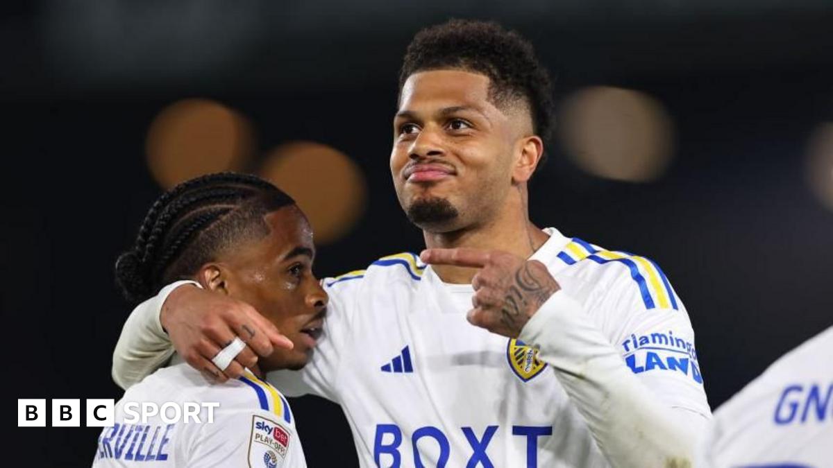Leeds United: Adonis Storr's moment of 2024 - BBC Sport