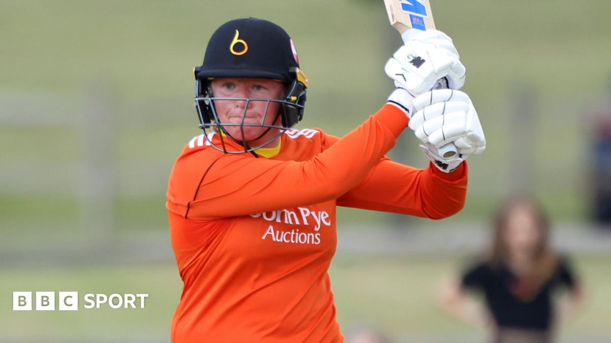 Charlotte Edwards Cup: Georgie Boyce leads Blaze to win over South East ...