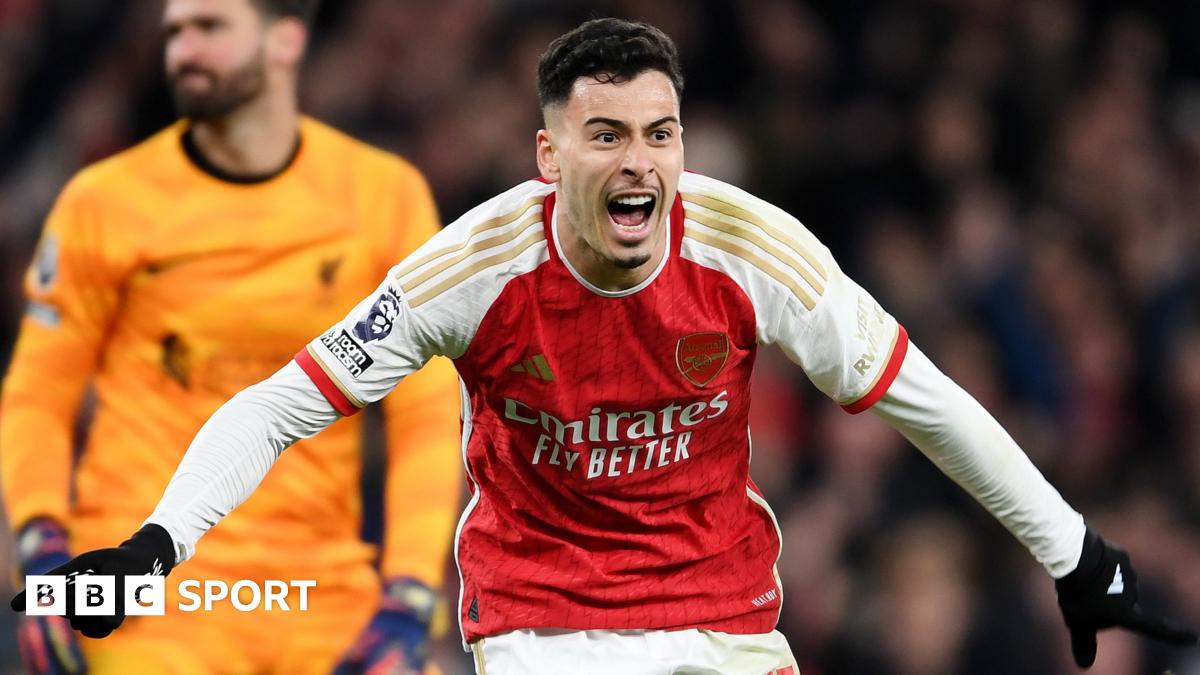 Arsenal 3-1 Liverpool: Gunners move within two points of Premier League ...