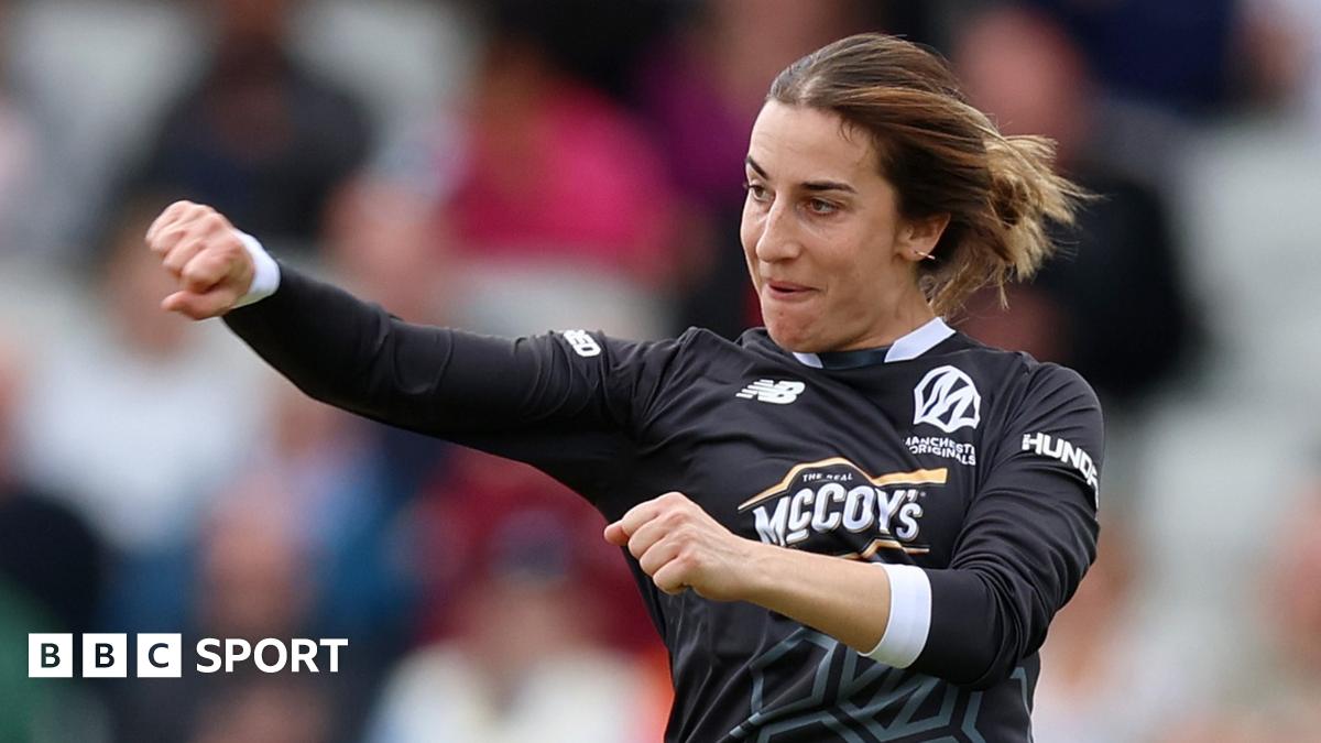 The Hundred: Manchester Originals' Fi Morris takes record 5-7 in win ...