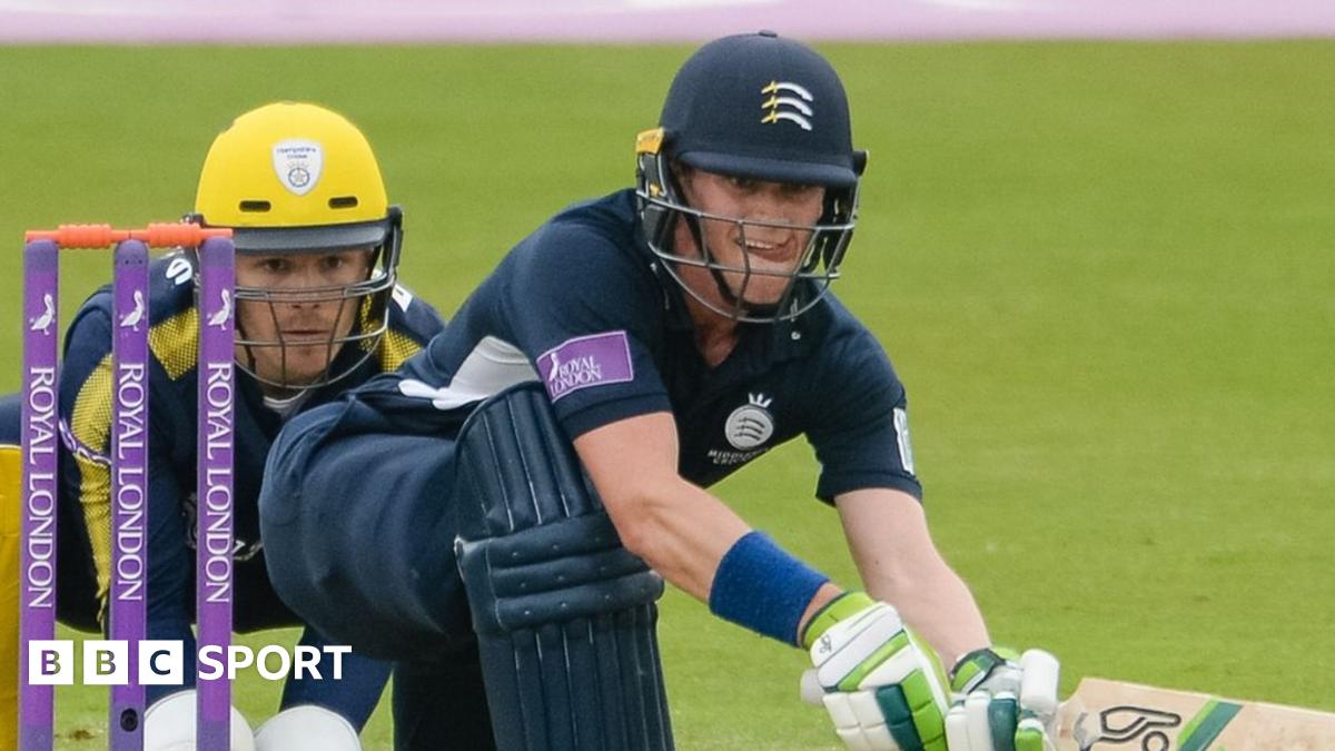 One-Day Cup: Nick Gubbins century helps Hampshire beat Middlesex - BBC ...