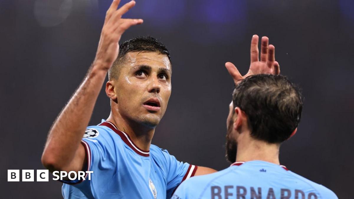 Manchester City 3-0 Bayern Munich: Pep Guardiola's side take control in quarter-finals - BBC Sport