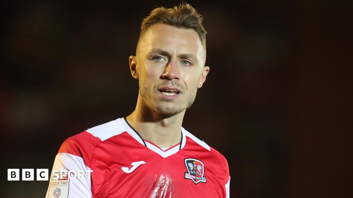 George Ray: Barrow sign defender from Exeter City - BBC Sport