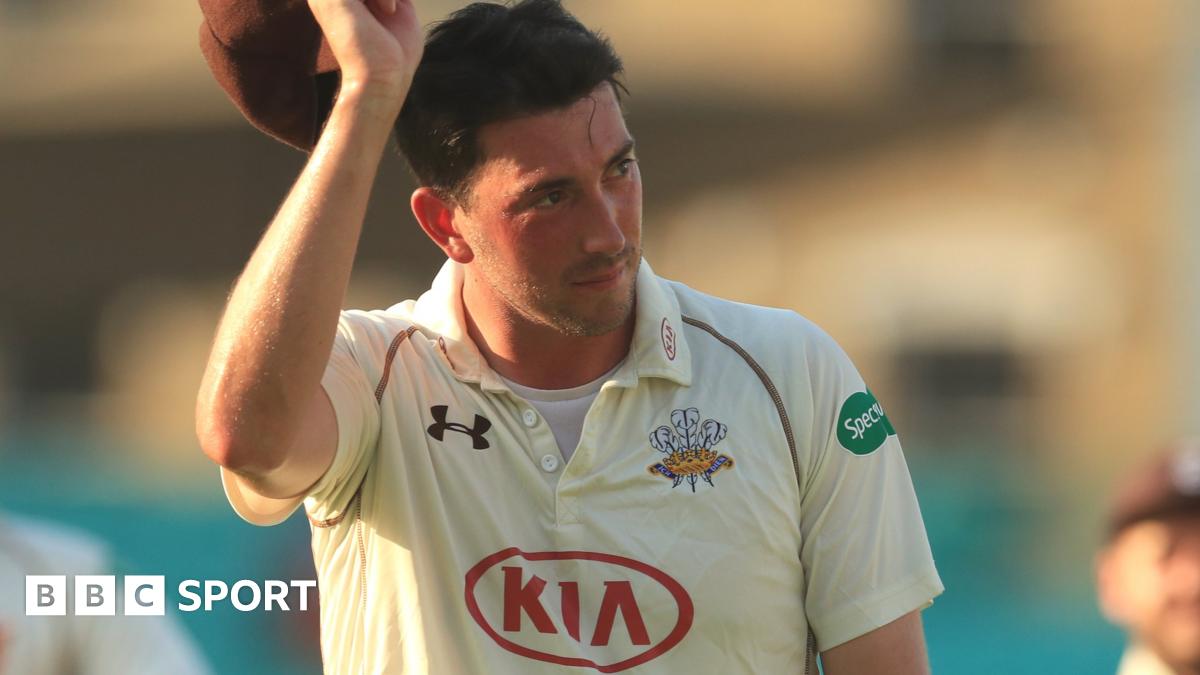 County Championship: Mark Footitt's career-best sets up Surrey win over ...