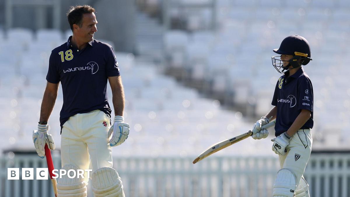 Archie Vaughan: Somerset sign son of ex-England captain Michael - BBC Sport