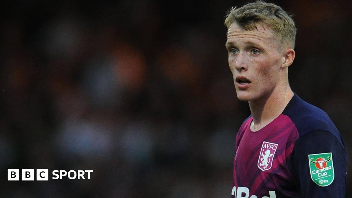 Jake Doyle-Hayes of Aston Villa and Middlesbrough's Hayden Coulson join ...