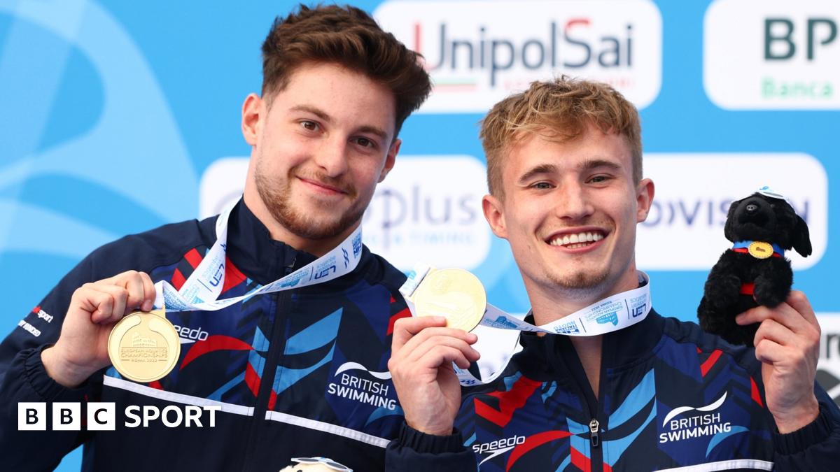 European Aquatics Championships: Jack Laugher & Anthony Harding win ...