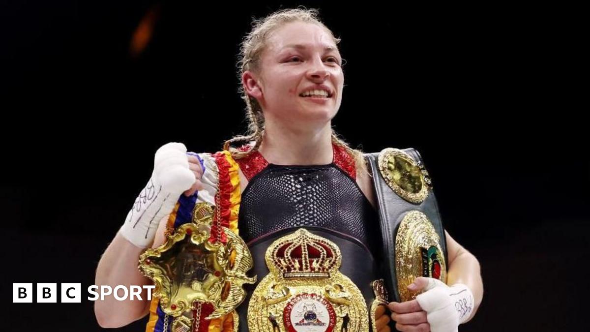 Lauren Price: What next for Wales' 14th world champion boxer - BBC Sport