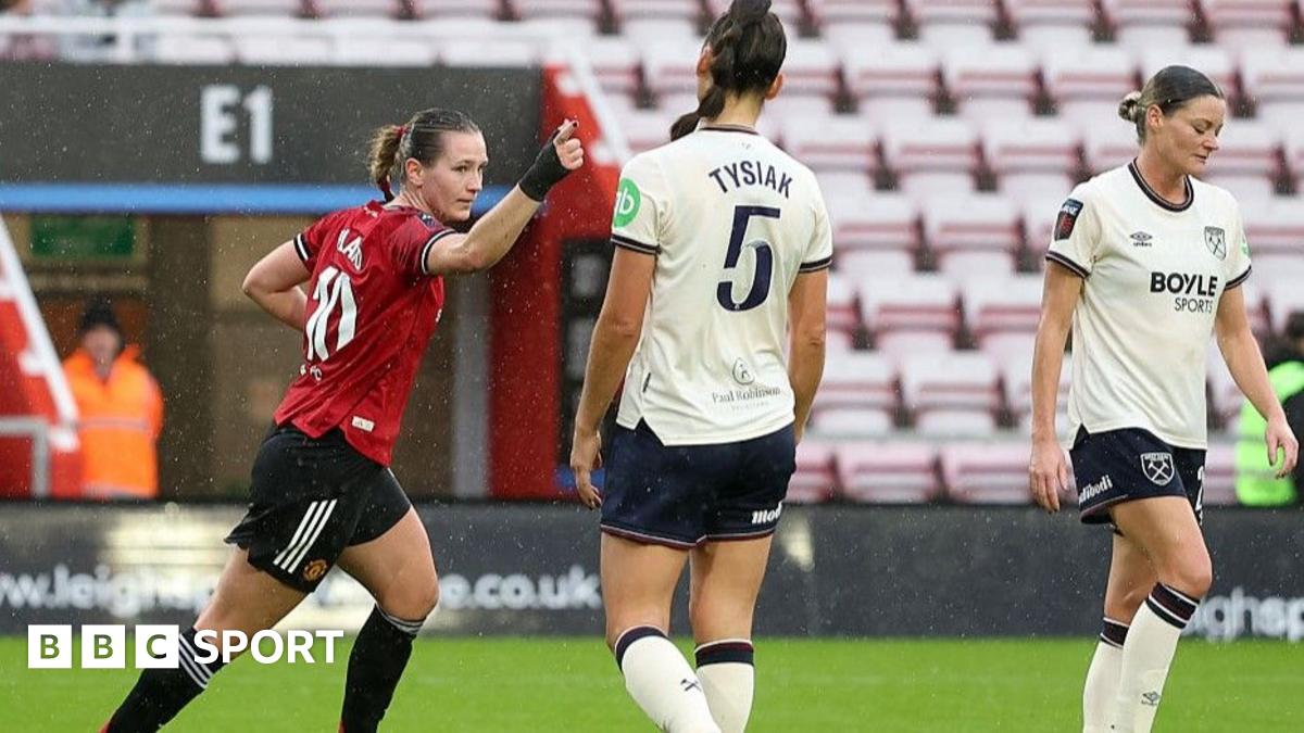Man Utd 2-1 West Ham: Dominique Janssen hits free-kick winner - BBC Sport