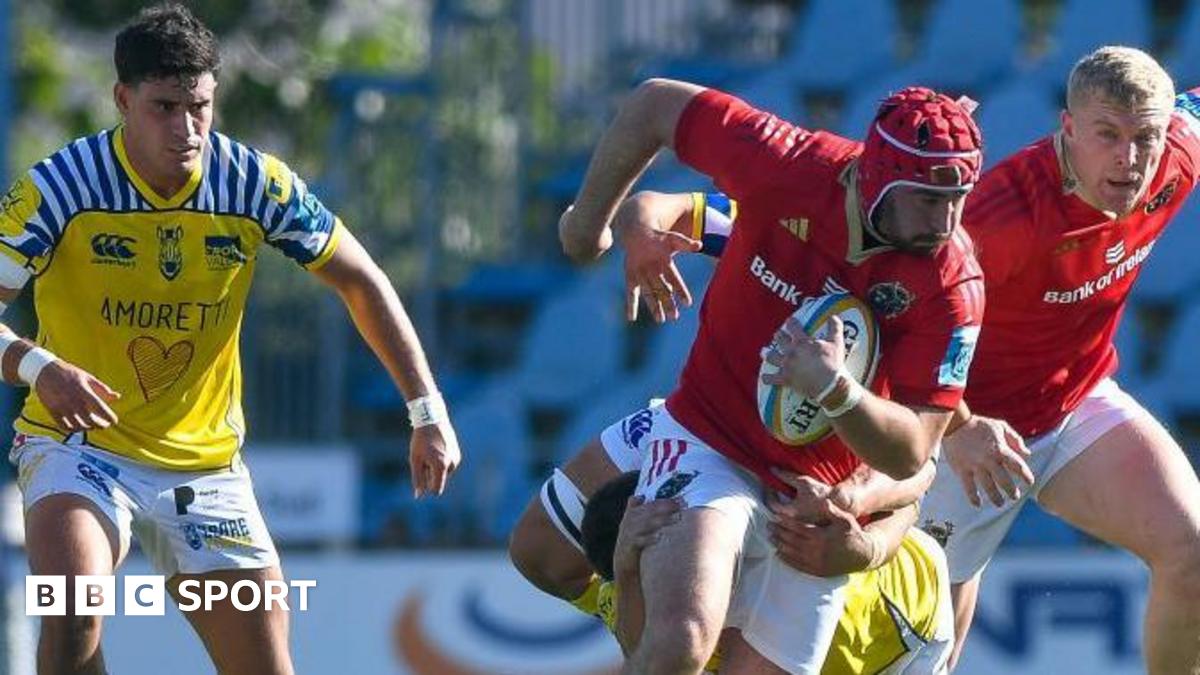 United Rugby Championship: Zebre 42-33 Munster - Italian side secure ...