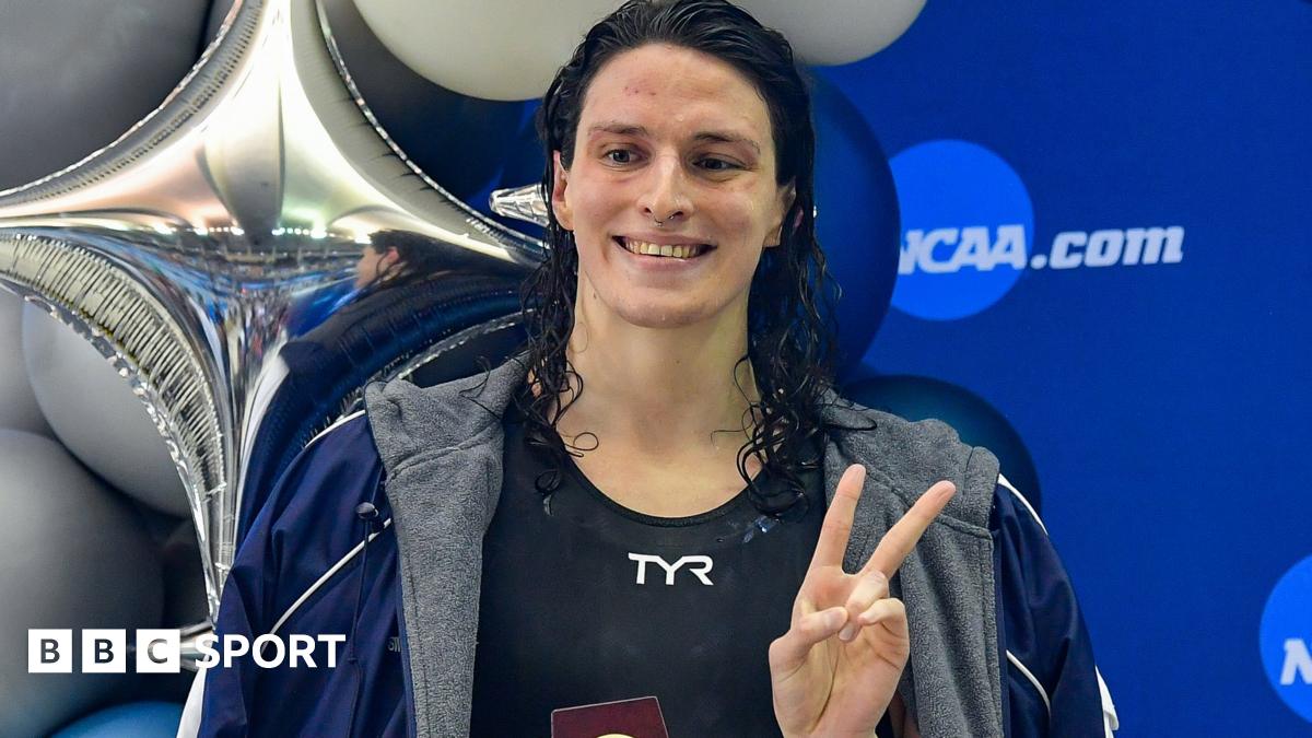 Lia Thomas becomes first known transgender athlete to win NCAA swimming ...