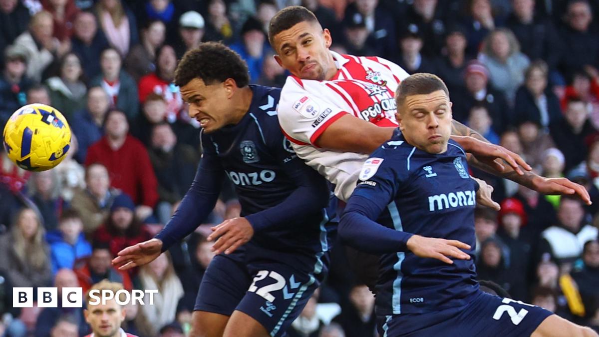Southampton 1-1 Coventry City: 10-man Sky Blues hold on for point at ...