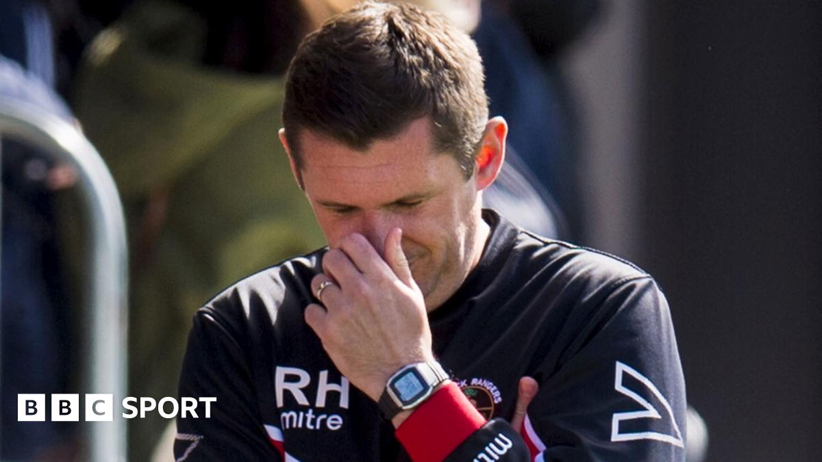 Berwick Rangers: Robbie Horn resigns as manager; club cite "impact" of ...
