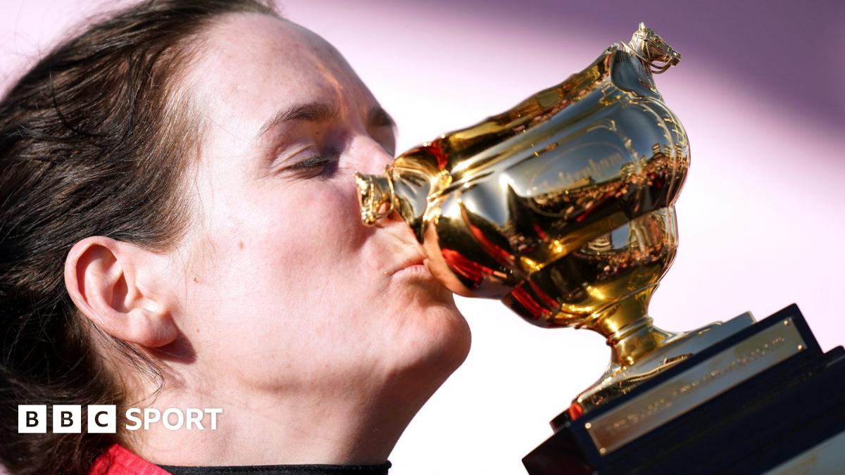 Rachael Blackmore wins Cheltenham Gold Cup on A Plus Tard - BBC Sport