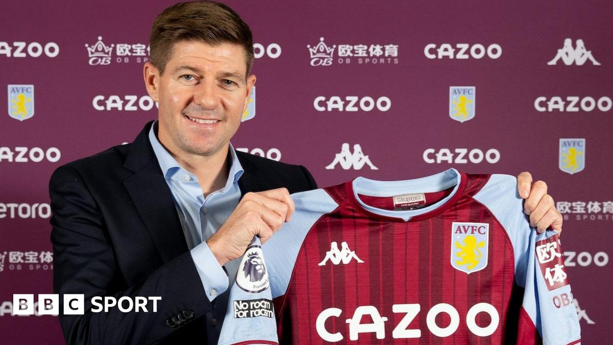 Steven Gerrard: Aston Villa name Rangers boss as new manager - BBC Sport