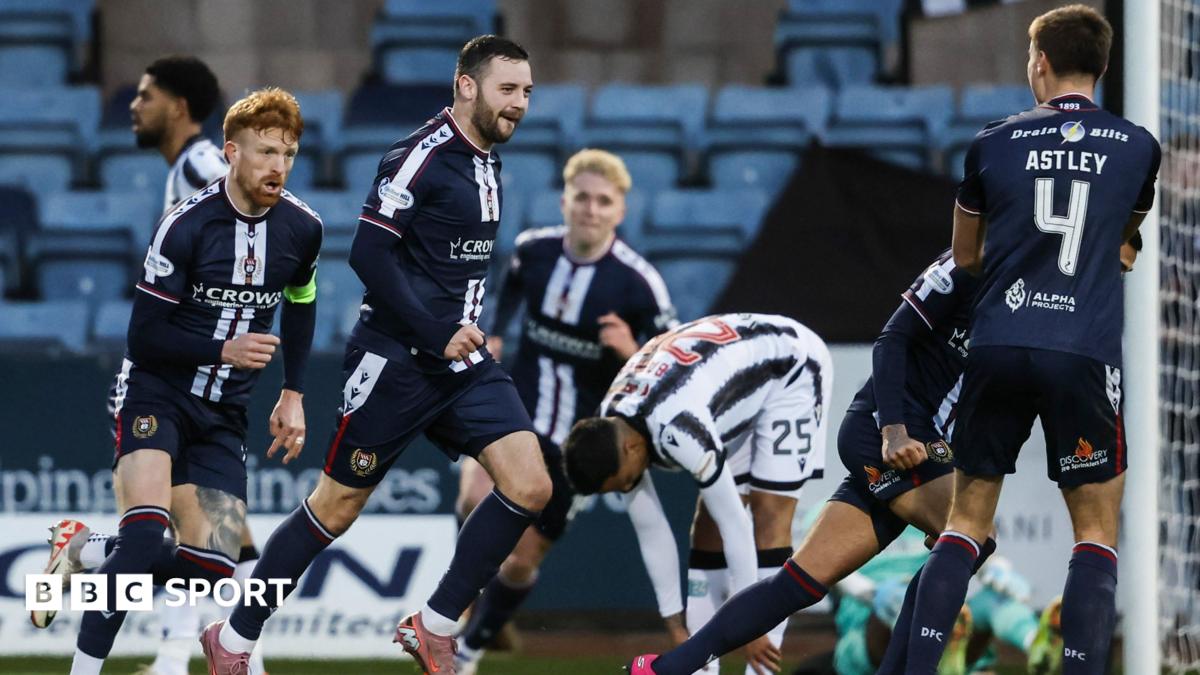 Dundee survived 'tough' test for 'deserved' win over St Mirren - BBC Sport