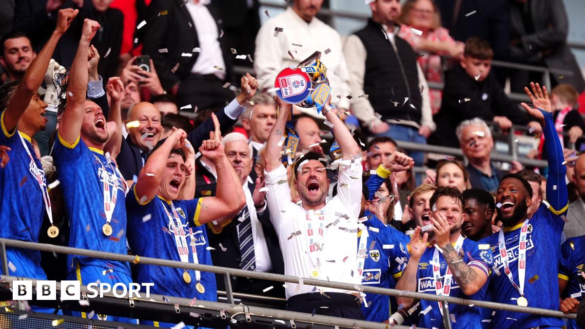 AFC Wimbledon 1-0 Walsall: Dons promoted to League One - BBC Sport