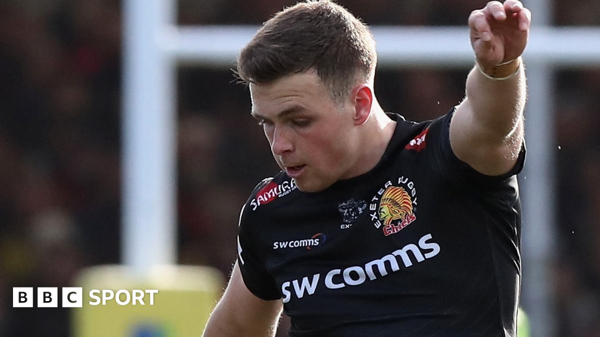 Joe Simmonds: Exeter fly-half hailed after impressive debut against ...