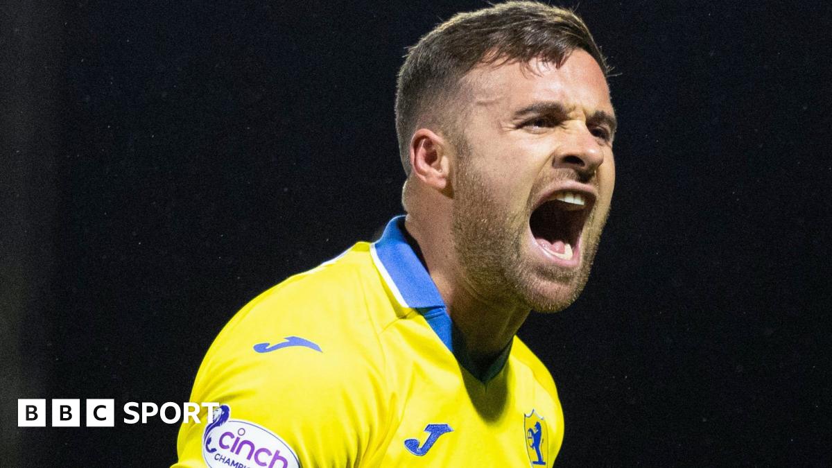 Arbroath 1-2 Raith Rovers: Last-gasp win puts visitors top of Scottish ...