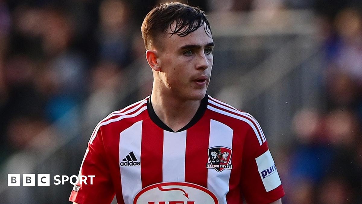 Luke Harris: Exeter City boss hails 'incredible' debut from Fulham ...