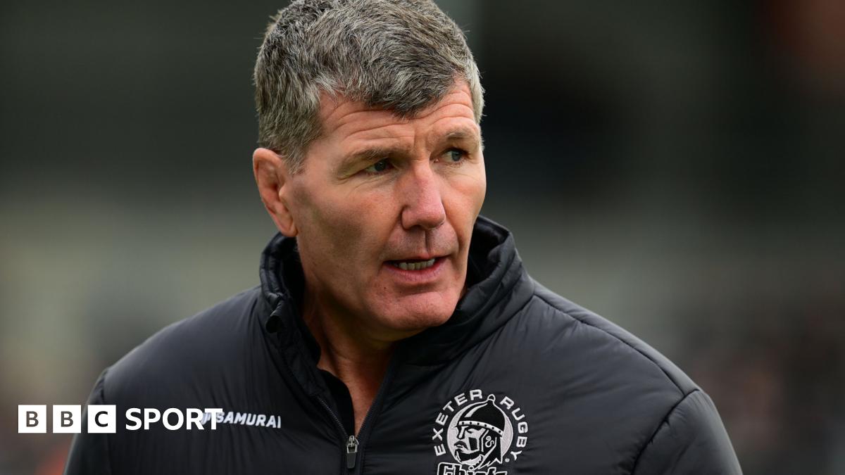Rob Baxter: Exeter boss wants teams to be able to replace red-carded ...