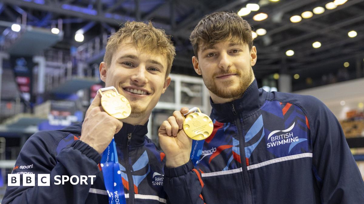 Diving World Cup: Great Britain's Jack Laugher & Anthony Harding win ...