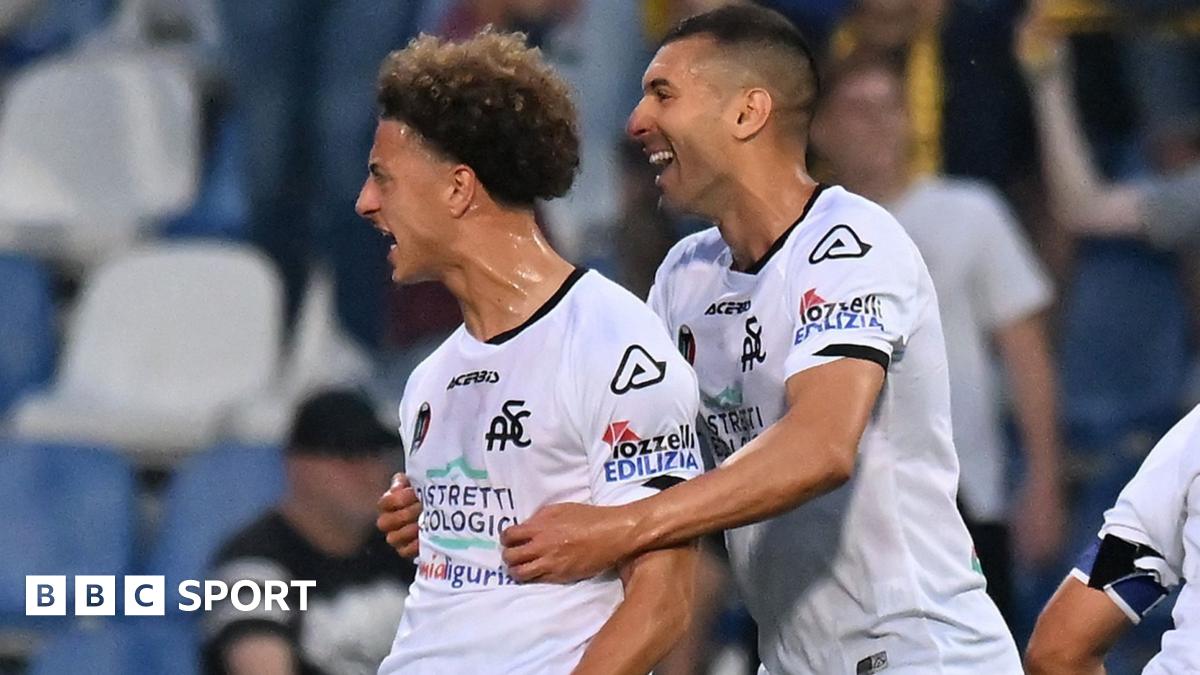 Ethan Ampadu: Wales midfielder scores but Spezia relegated from Serie A ...