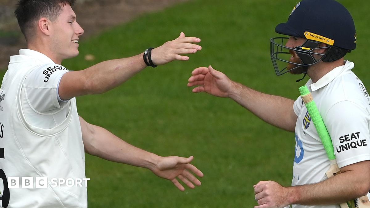 County Championship: Ben Raine steers Durham to one-wicket win over ...