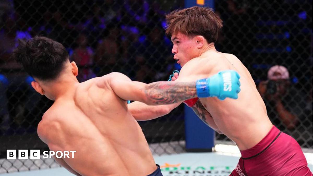 UFC: Lone'er Kavanagh earns contract with huge knockout on Dana White's ...