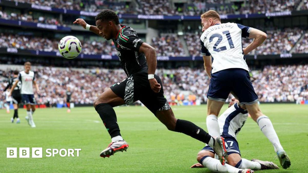 Tottenham 0-1 Arsenal: Jurrien Timber on North London derby victory - BBC Sport