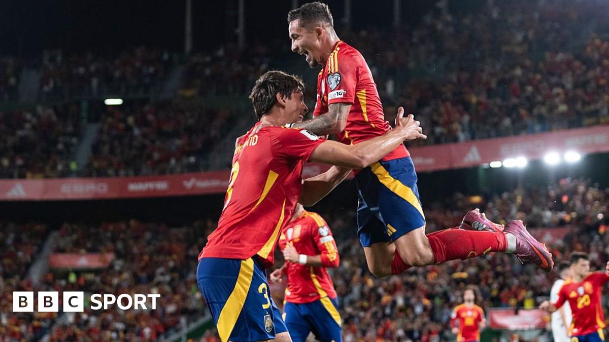 World Cup 2026 qualifiers: Spain maintain 100% record with win over Georgia - BBC Sport