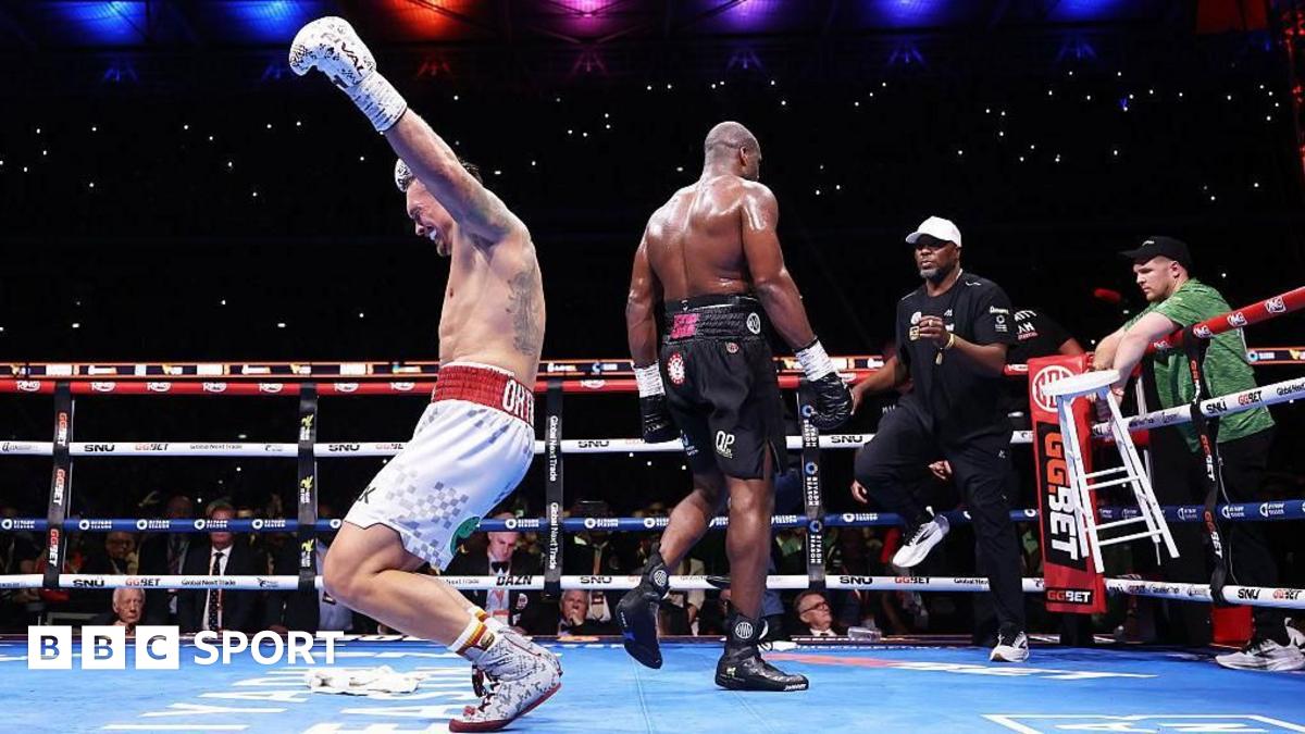 Usyk vs Dubois 2 RECAP: Relive how Oleksandr Uysk defeated Daniel Dubois in fifth-round knockout ...