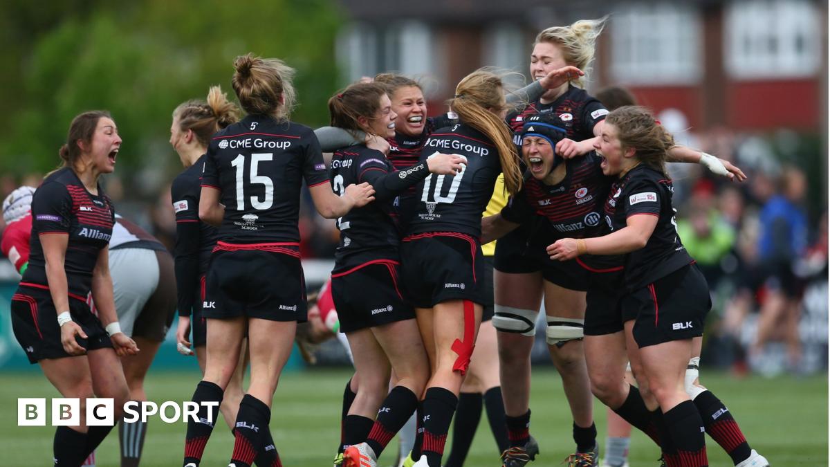Premier 15s: Saracens top the table after sixth successive win - BBC Sport