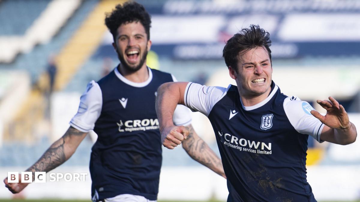 Dundee 2-0 Arbroath: Hosts move into promotion play-off places - BBC Sport