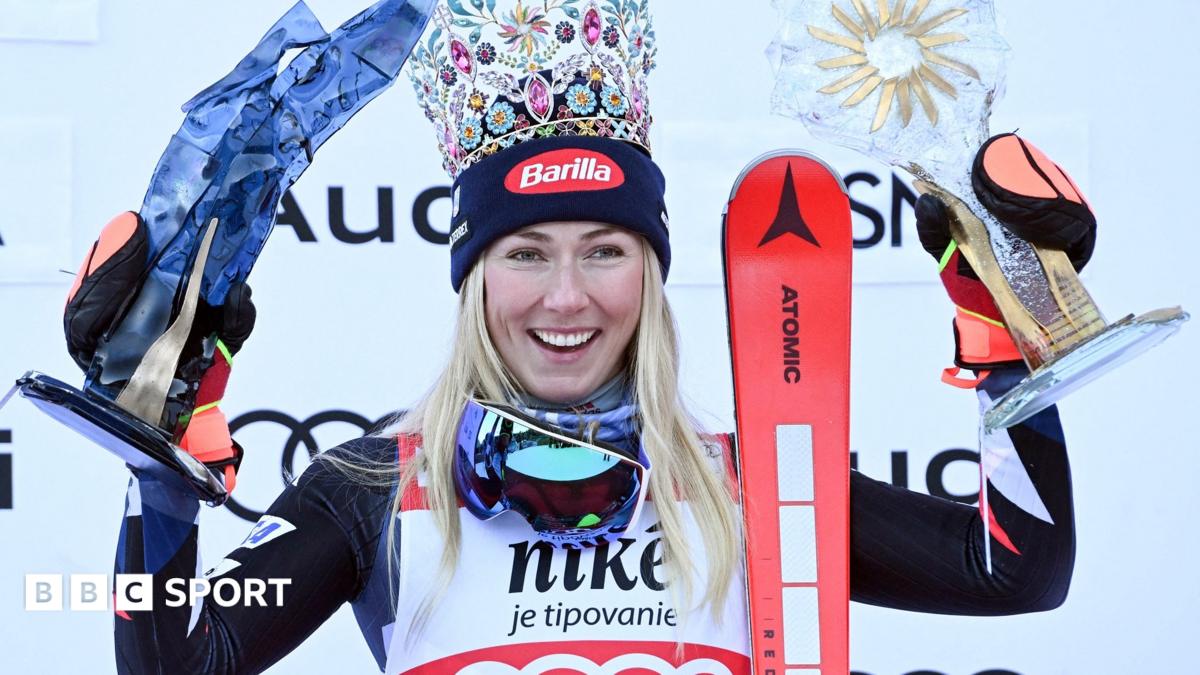 Mikaela Shiffrin: American extends her record with 95th World Cup win ...