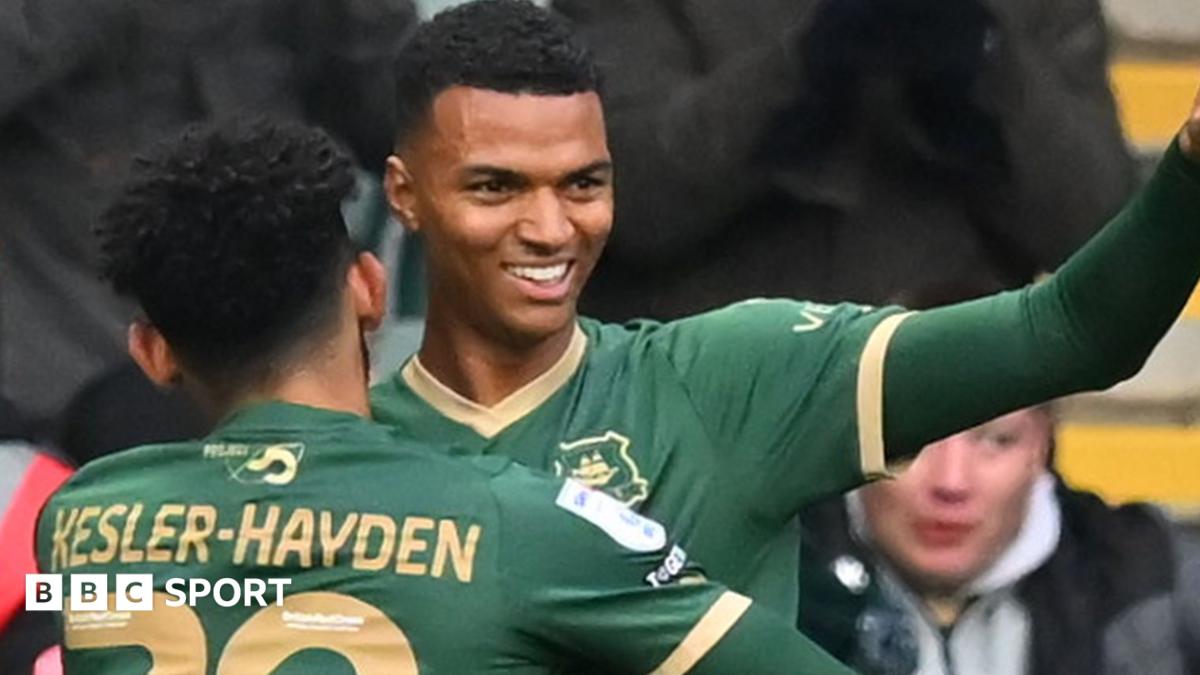 Plymouth Argyle 2-0 Sunderland: Pilgrims clinch first win in a month ...