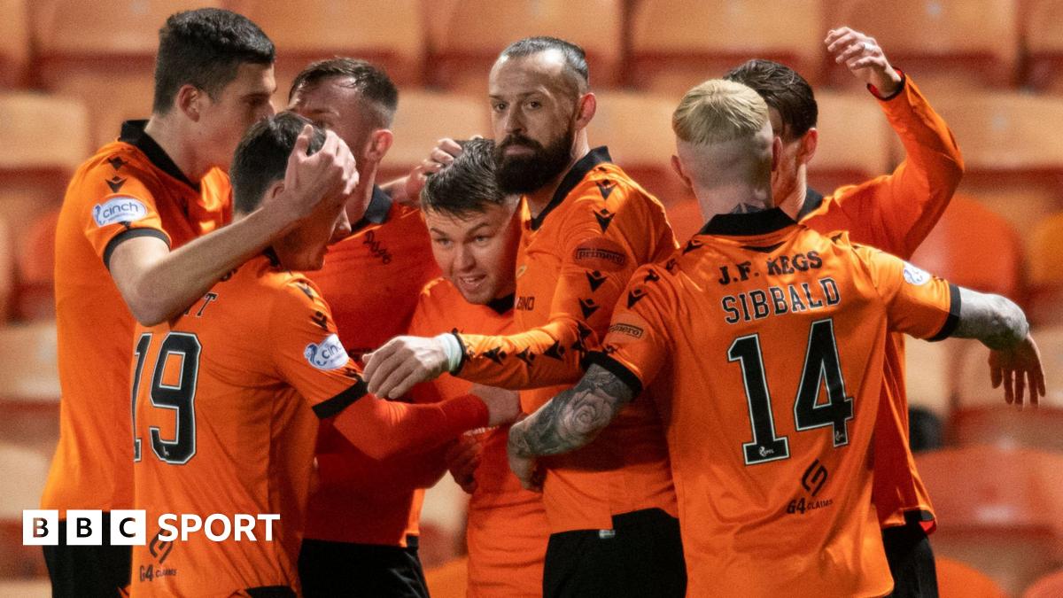 Dundee United 3-0 Ross County: Significant win moves Liam Fox's side off bottom - BBC Sport