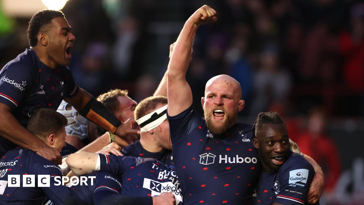 Premiership: Bristol 57-44 Bath - Bears made to sweat in high-scoring ...
