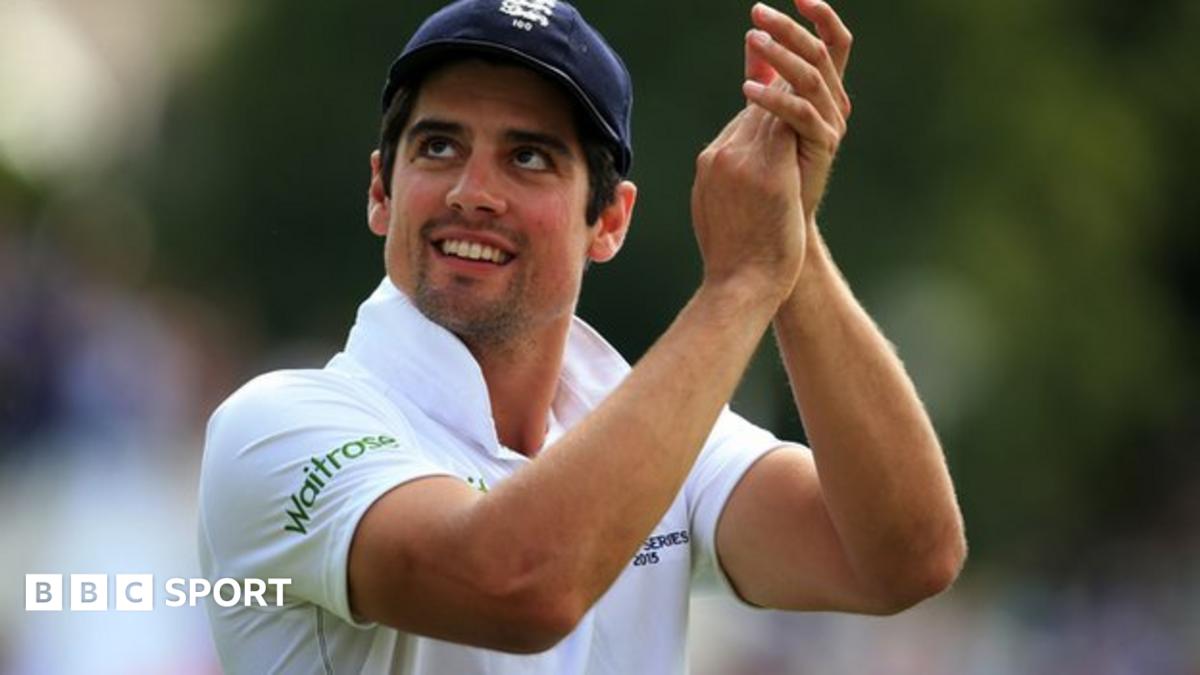 Alastair Cook named captain of ICC Test team of the year - BBC Sport