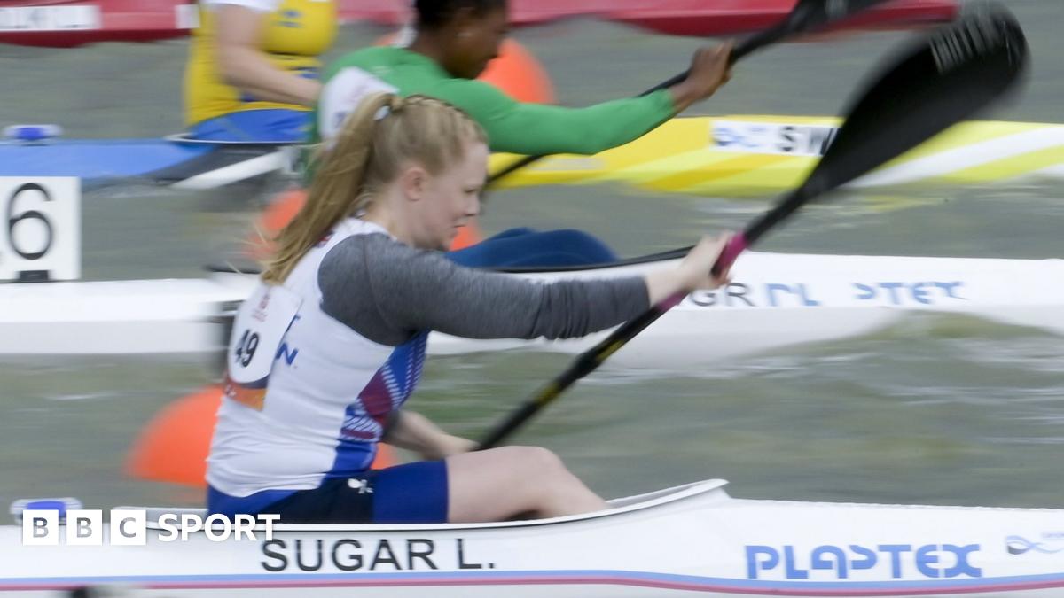 Laura Sugar takes Canoe Sprint European gold in Hungary - BBC Sport