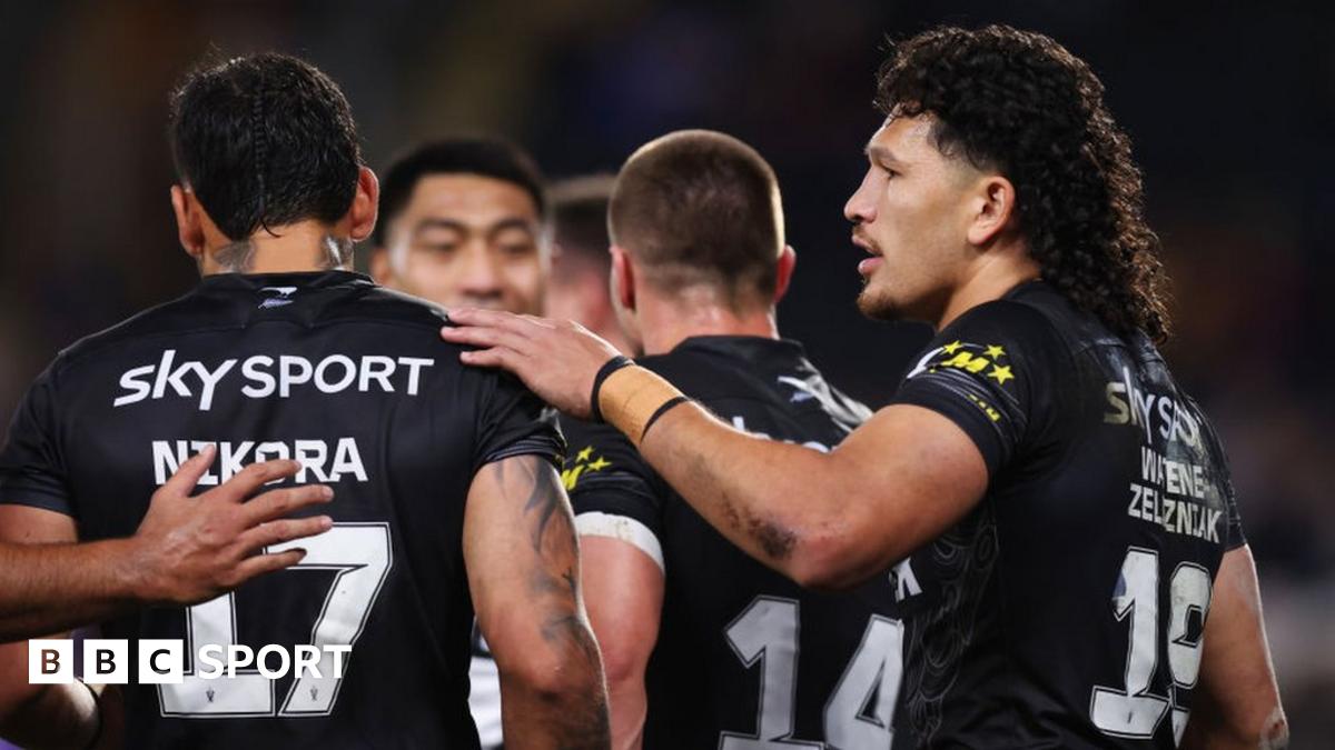 Rugby League World Cup: New Zealand 68-6 Jamaica - Dallin Watene ...